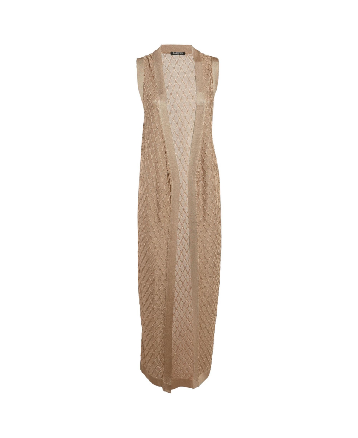 Click here for Pre-Owned Balmain Womens Patterned Knit Sleeveless... prices