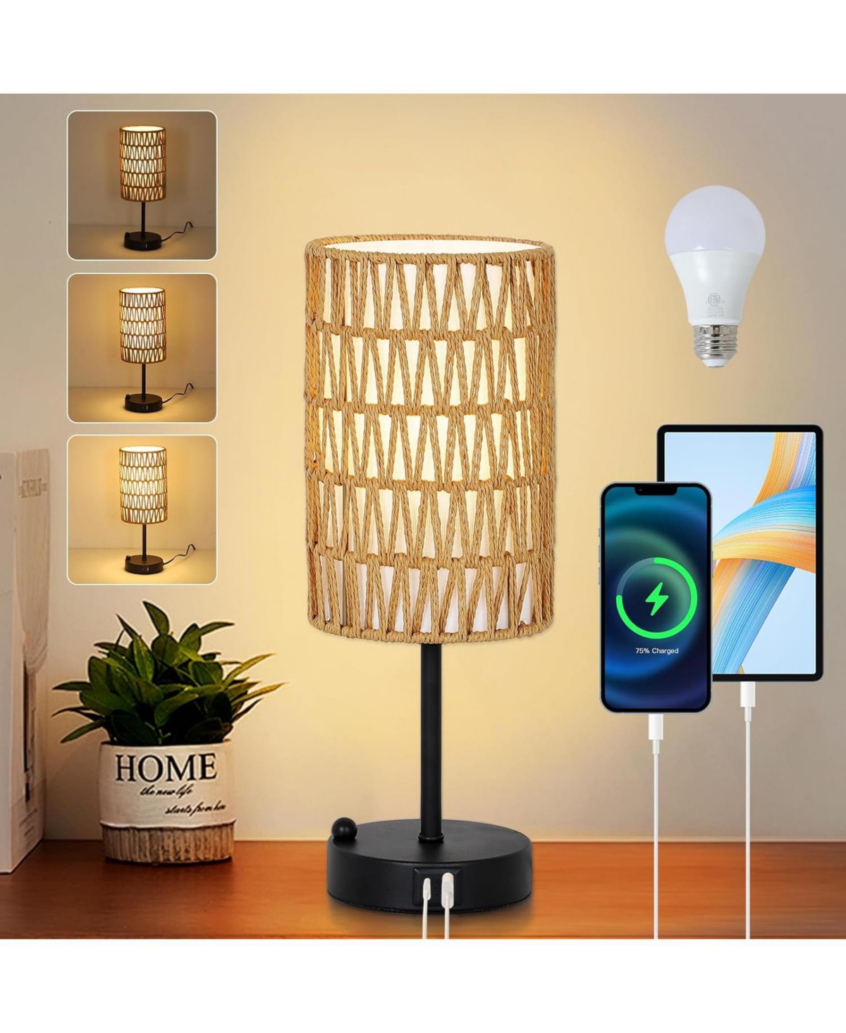 Click here for Busdays Touch Table Lamp For Bedroom with Bulb  Bo... prices