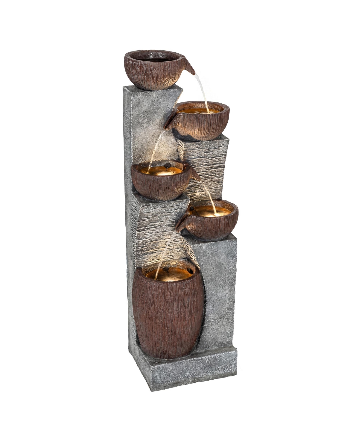 Click here for Outsunny Outdoor Water Fountain  Garden Fountain w... prices