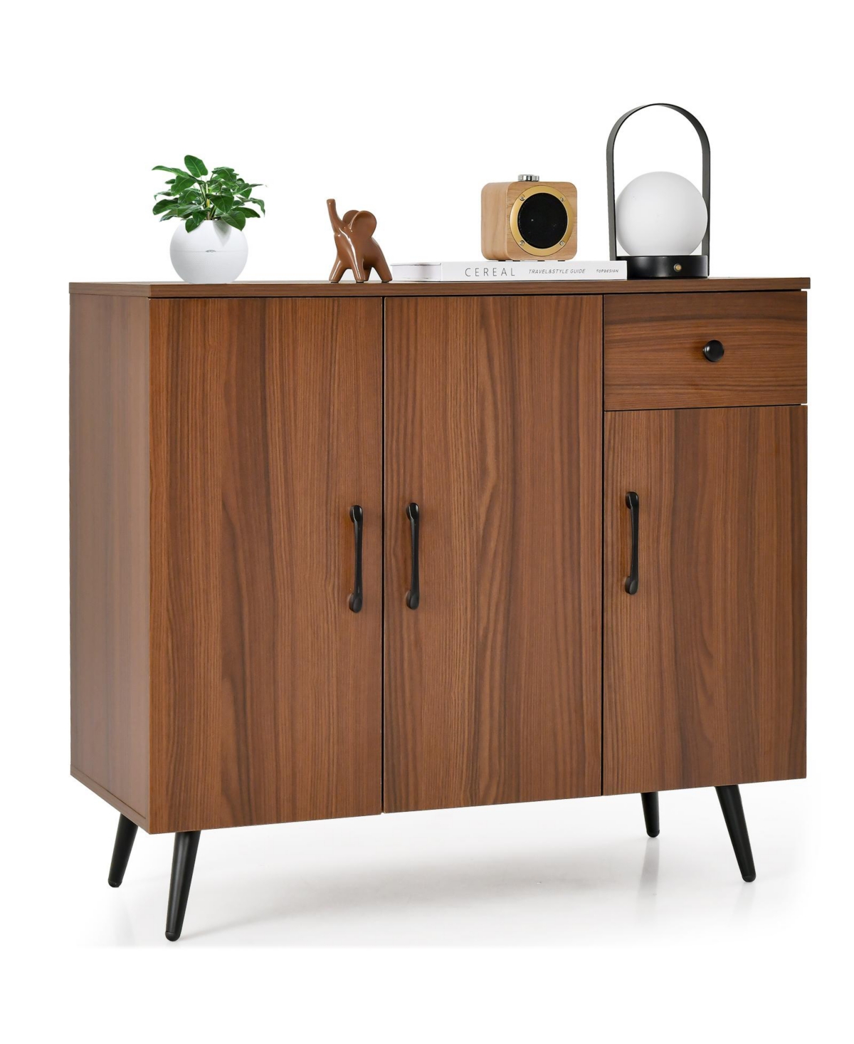 Click here for Gouun Sideboard Cabinet with 3 Doors and Pull out... prices