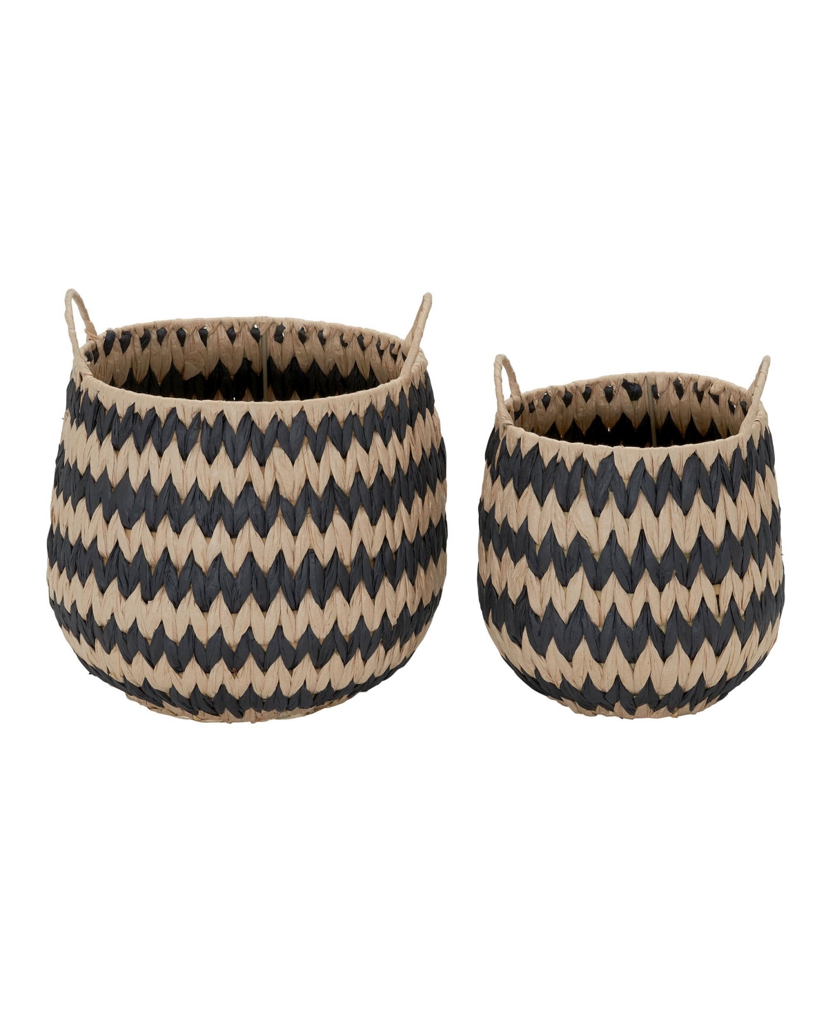 Click here for Household Essentials Woven Basket  Set of 2 Decora... prices