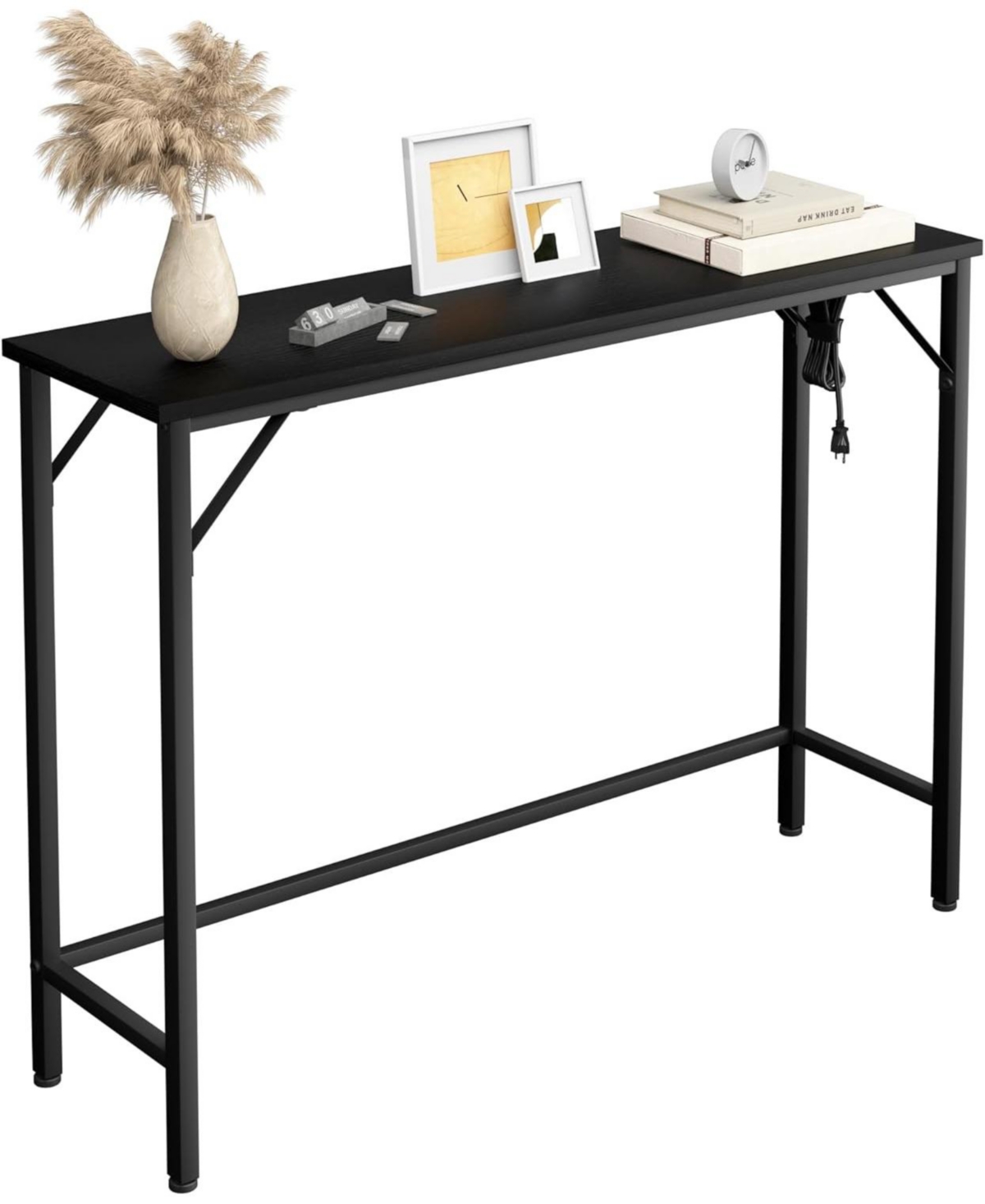 Click here for gaomon 39.4 Narrow Console Table with Power Outlet... prices