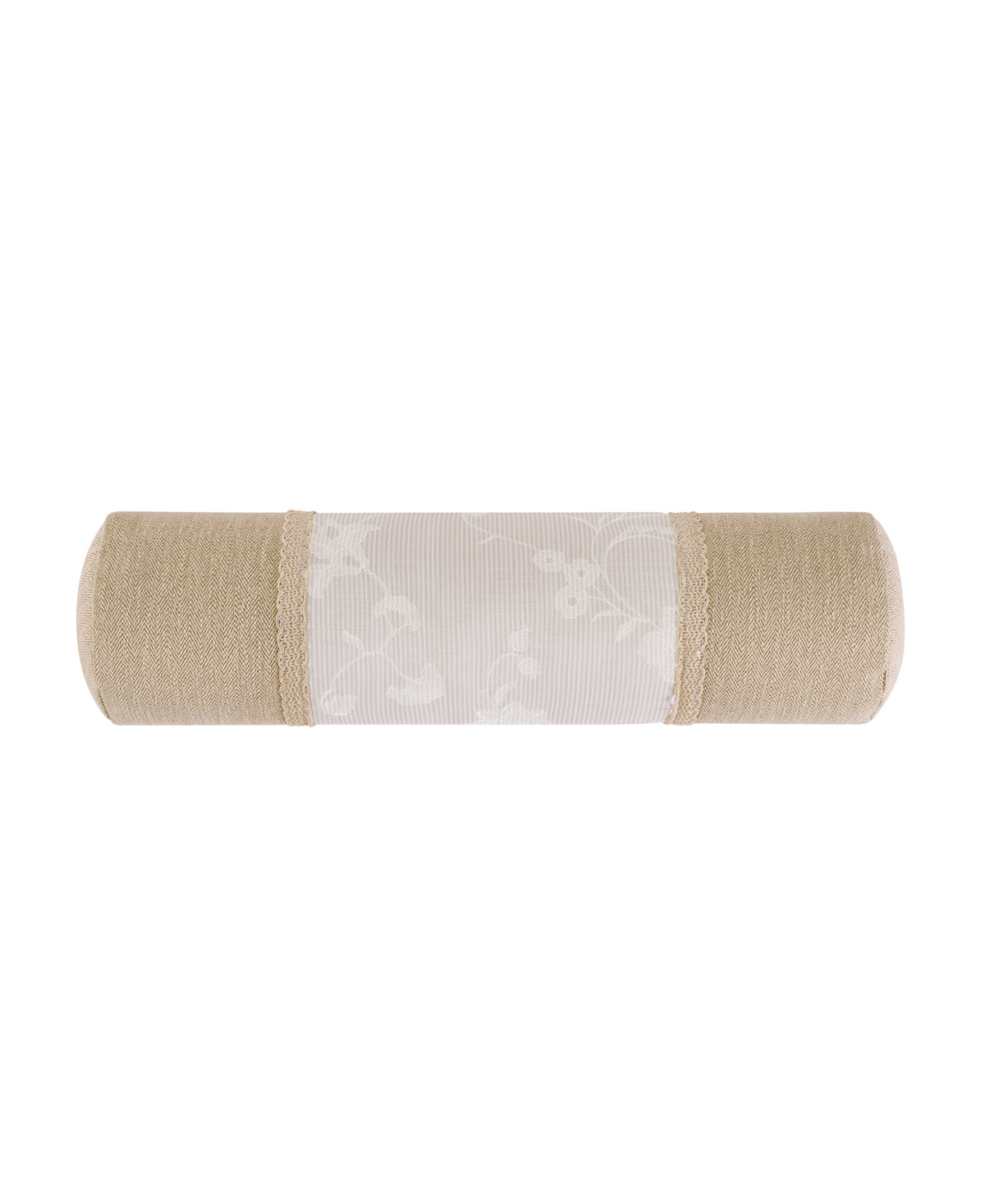Click here for Rose Tree Eden Embroided Floral Neckroll Pillow  2... prices