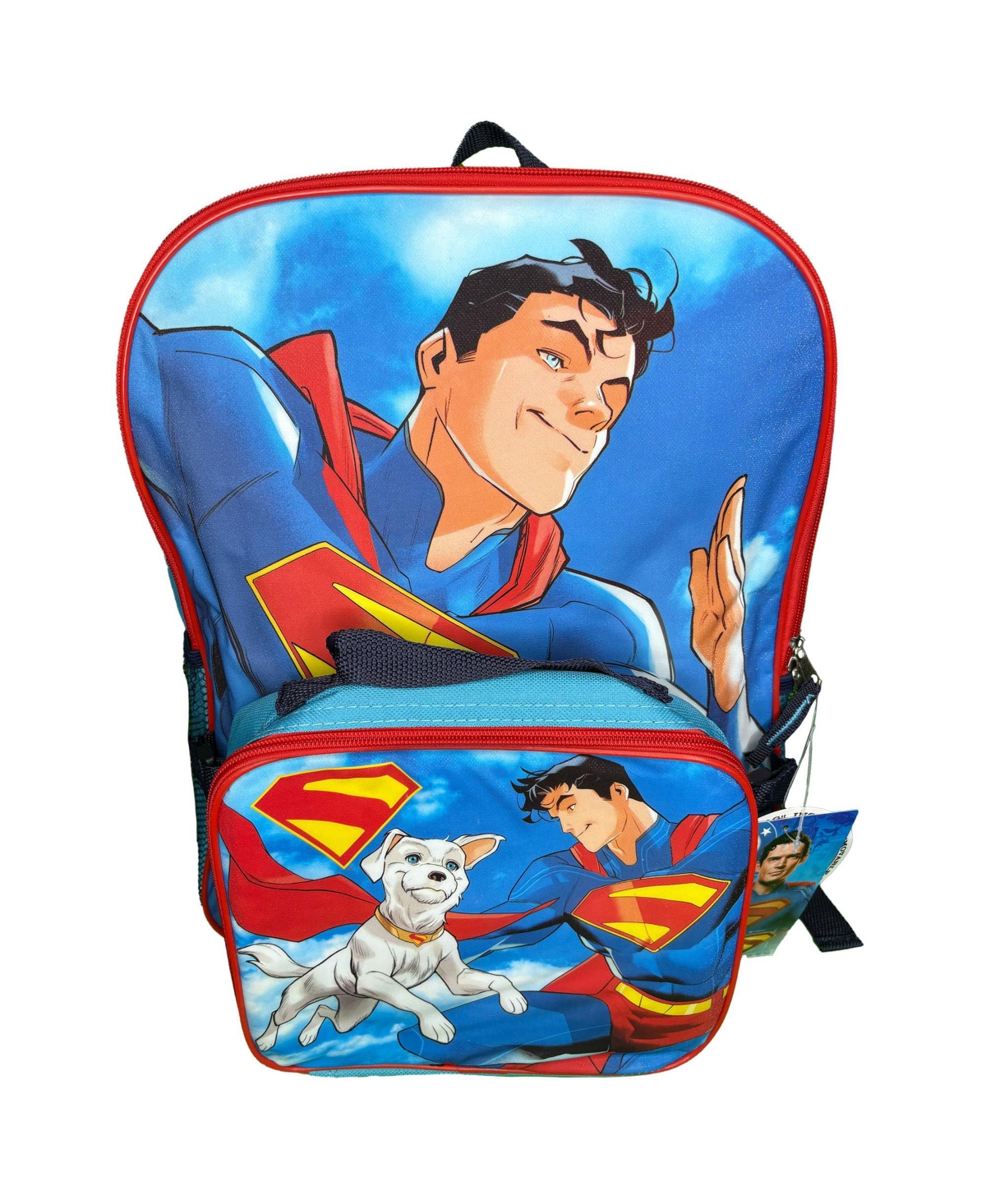 Click here for Dc Superman 16 Inch School Backpack with Large Poc... prices