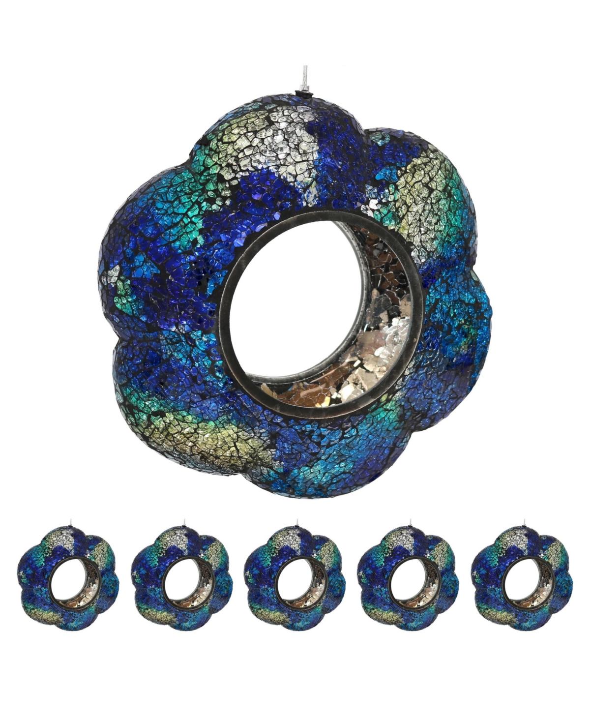 Click here for Sunnydaze Decor Outdoor Garden Patio Glass Round F... prices