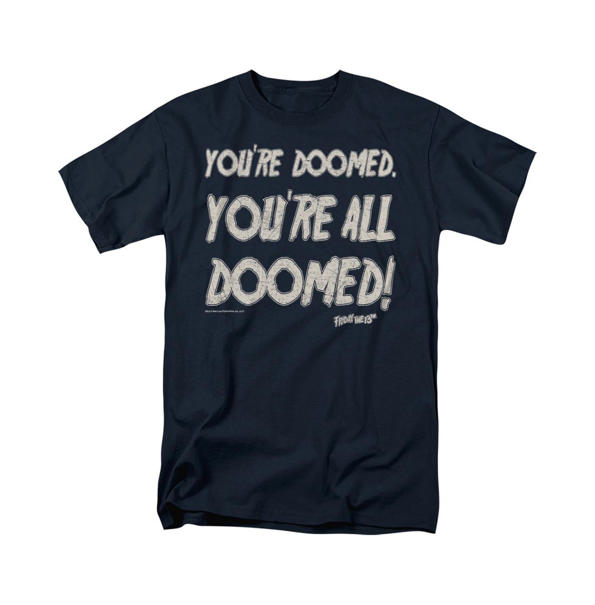 Click here for Friday The 13th Mens Doomed T-Shirt - Navy prices