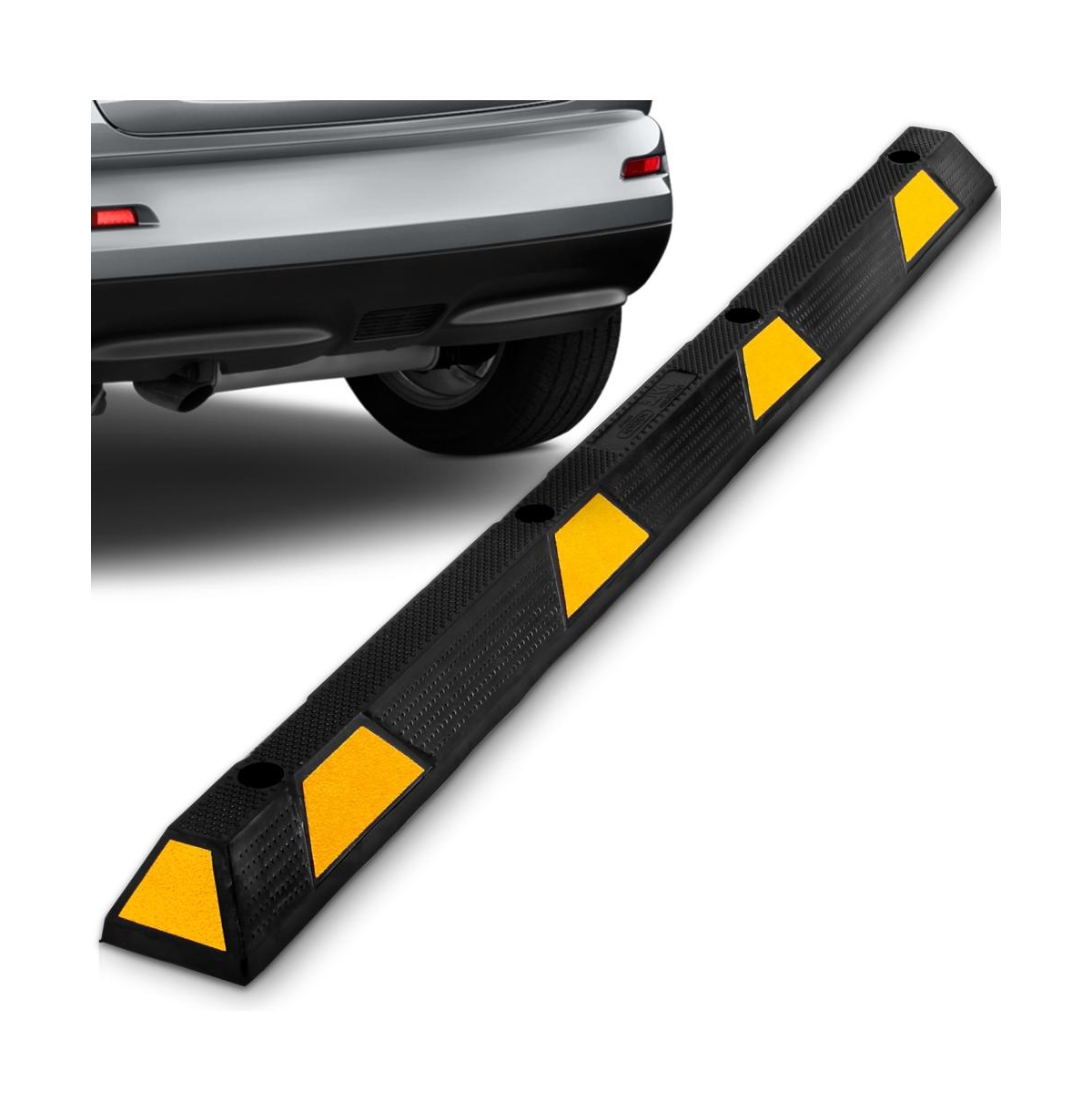 Click here for Pyle Vehicle & Car Tire Stop  Heavy-Duty Rubber Bl... prices