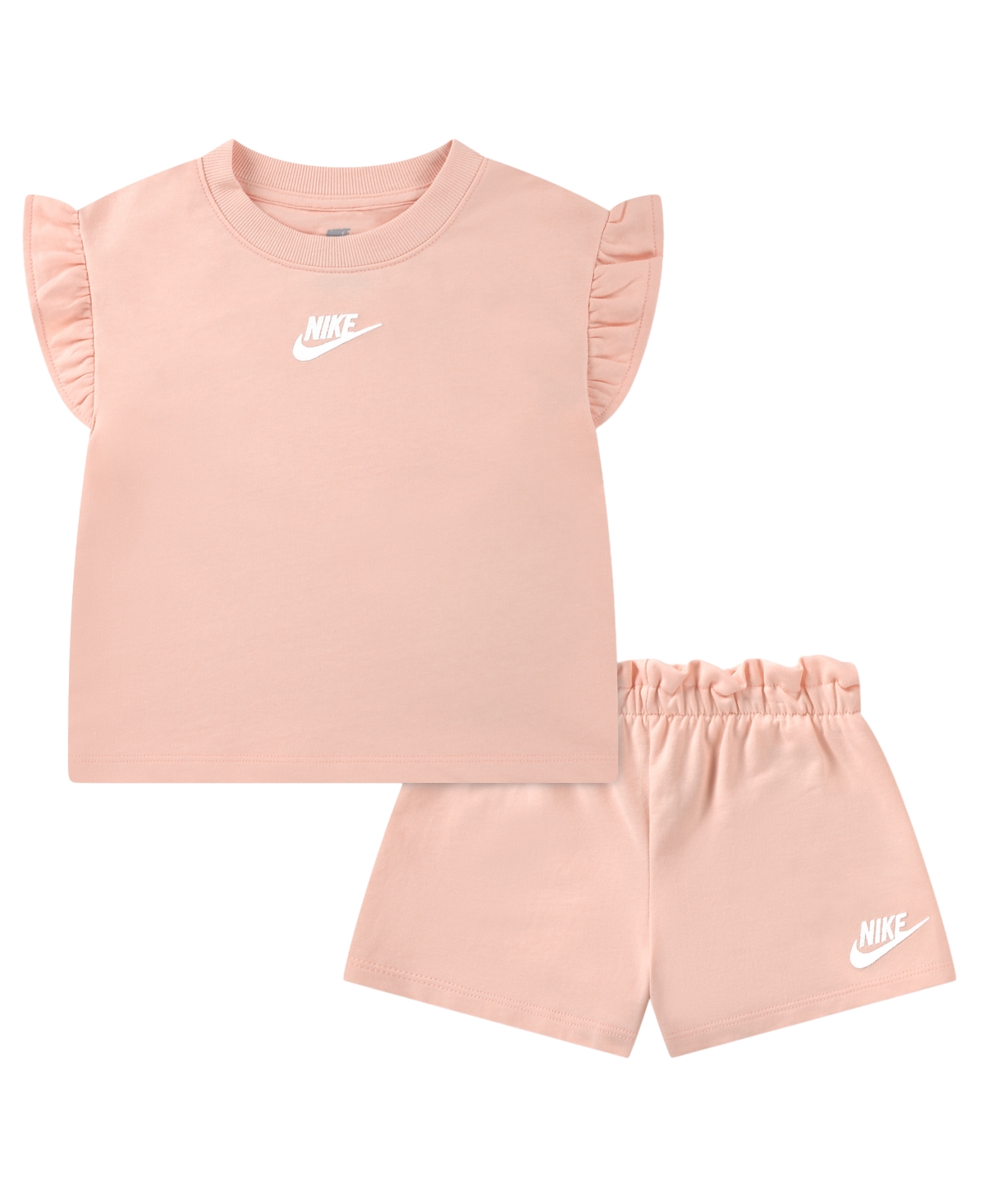 Click here for Nike Girls 4-6X Crewneck French Terry T-Shirt and... prices
