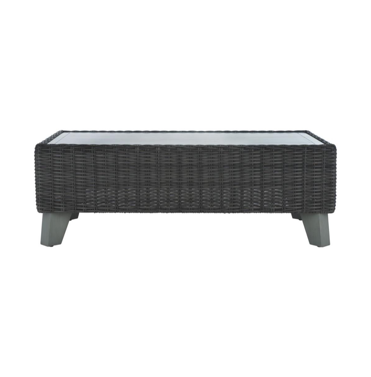 Click here for Safavieh Margarita Wicker Outdoor Coffee Table - D... prices