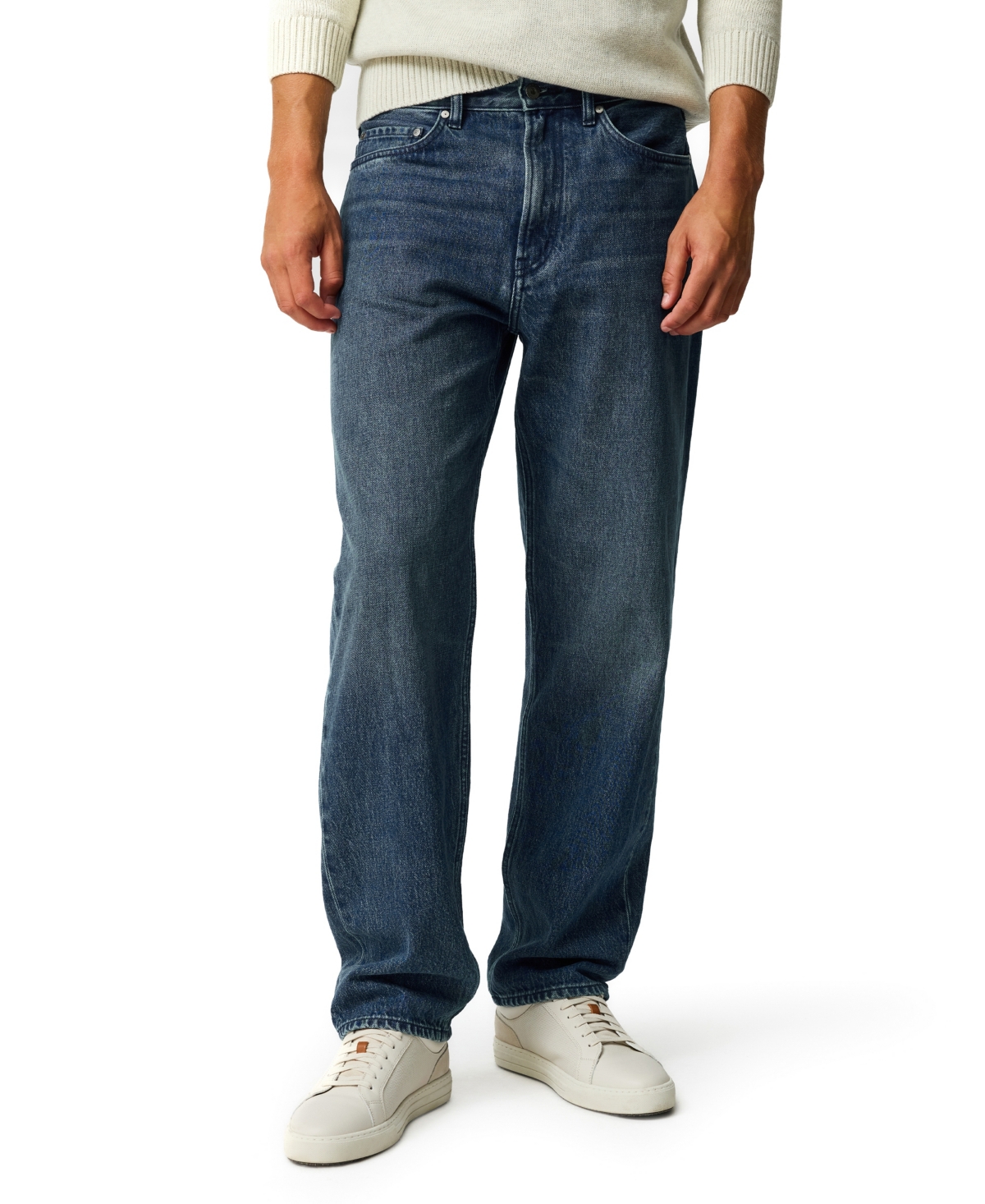Click here for Rodd Gunn Mens Dunearn Cotton Jeans - Washed Ind prices