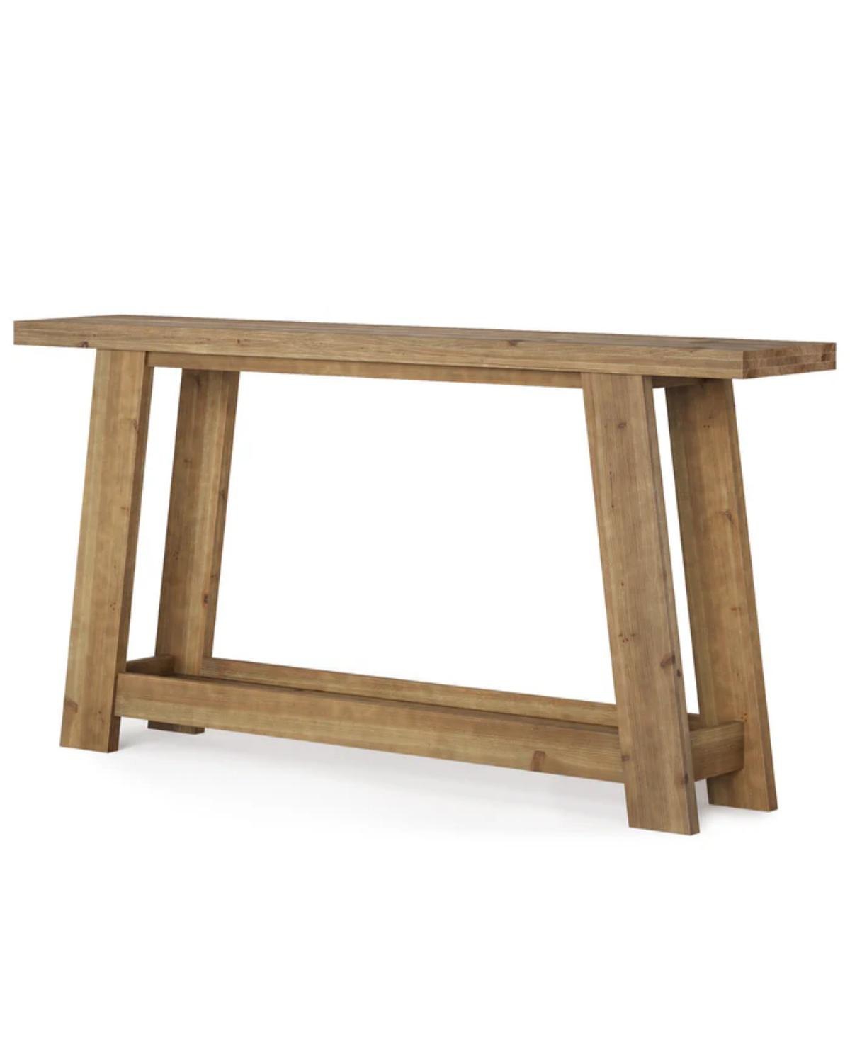 Click here for Slickblue Farmhouse Wooden Sofa Console Table with... prices