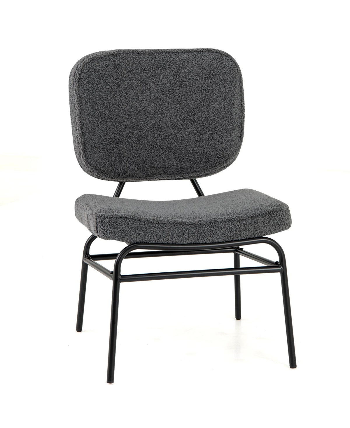 Click here for Ecooso Upholstered Accent Chair Sherpa Reading Cha... prices