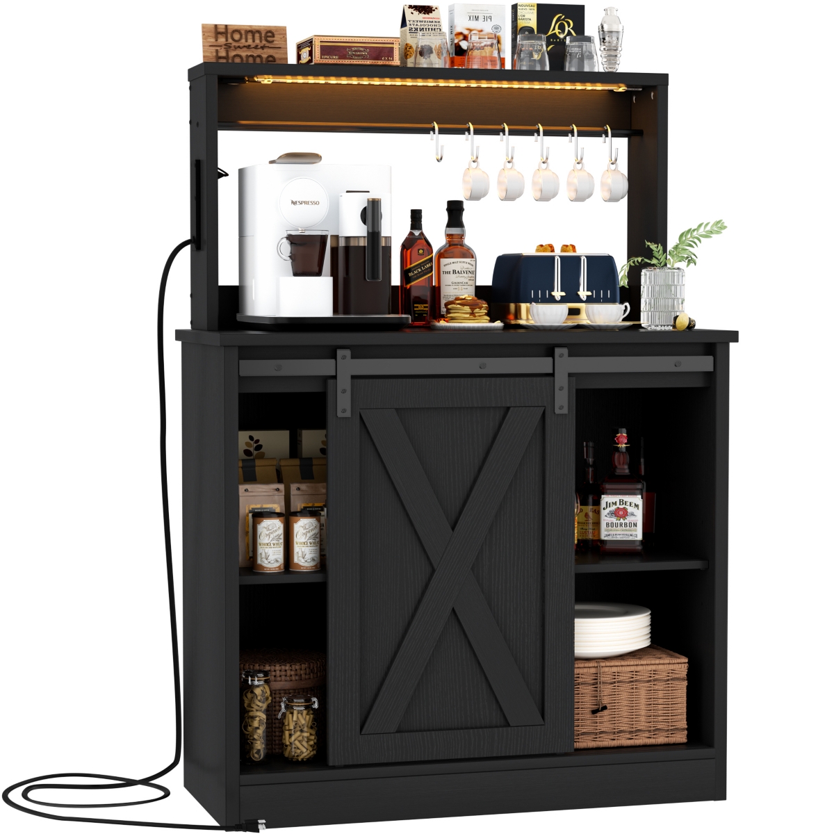 Click here for Aheaplus Sideboard Buffet with Charging Station  F... prices