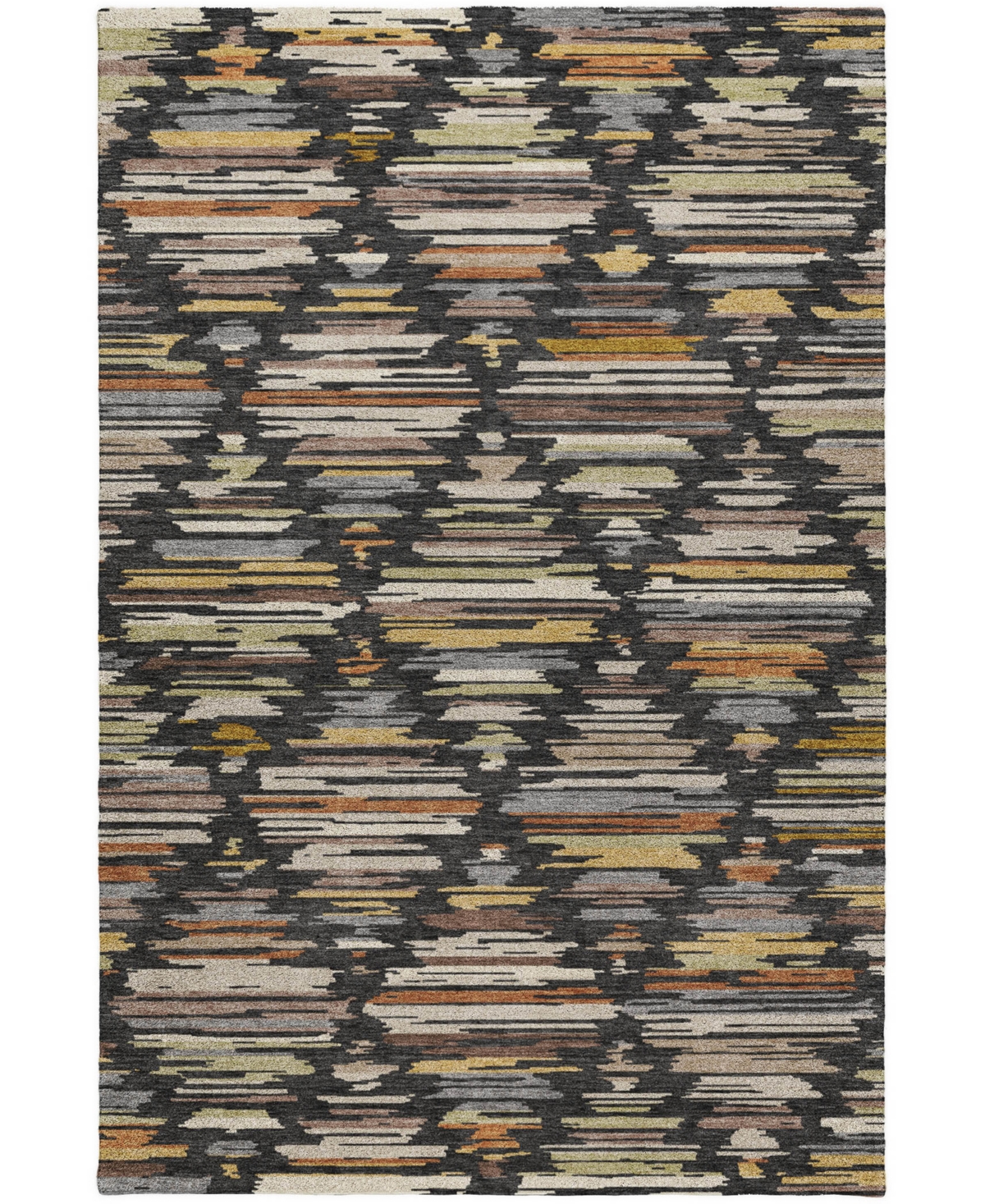 Click here for Dalyn Kenner KN2 5x76 Area Rug - Black prices