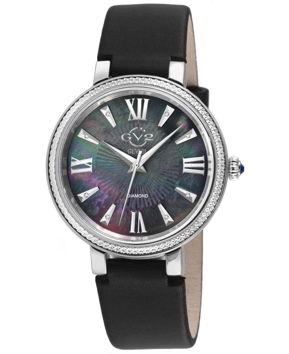 Click here for GV2 by Gevril Womens Genoa Swiss Quartz Diamond Ha... prices