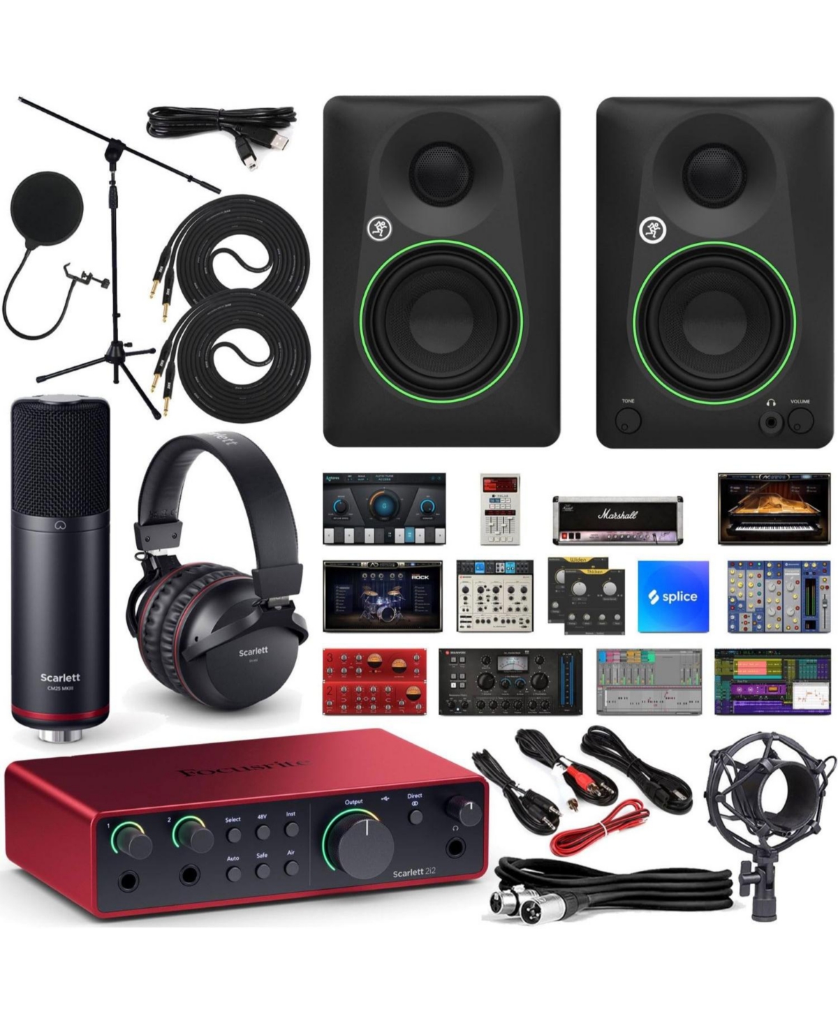 Click here for Focusrite Scarlett 2i2 Studio (3rd Gen) - Pro Audi... prices