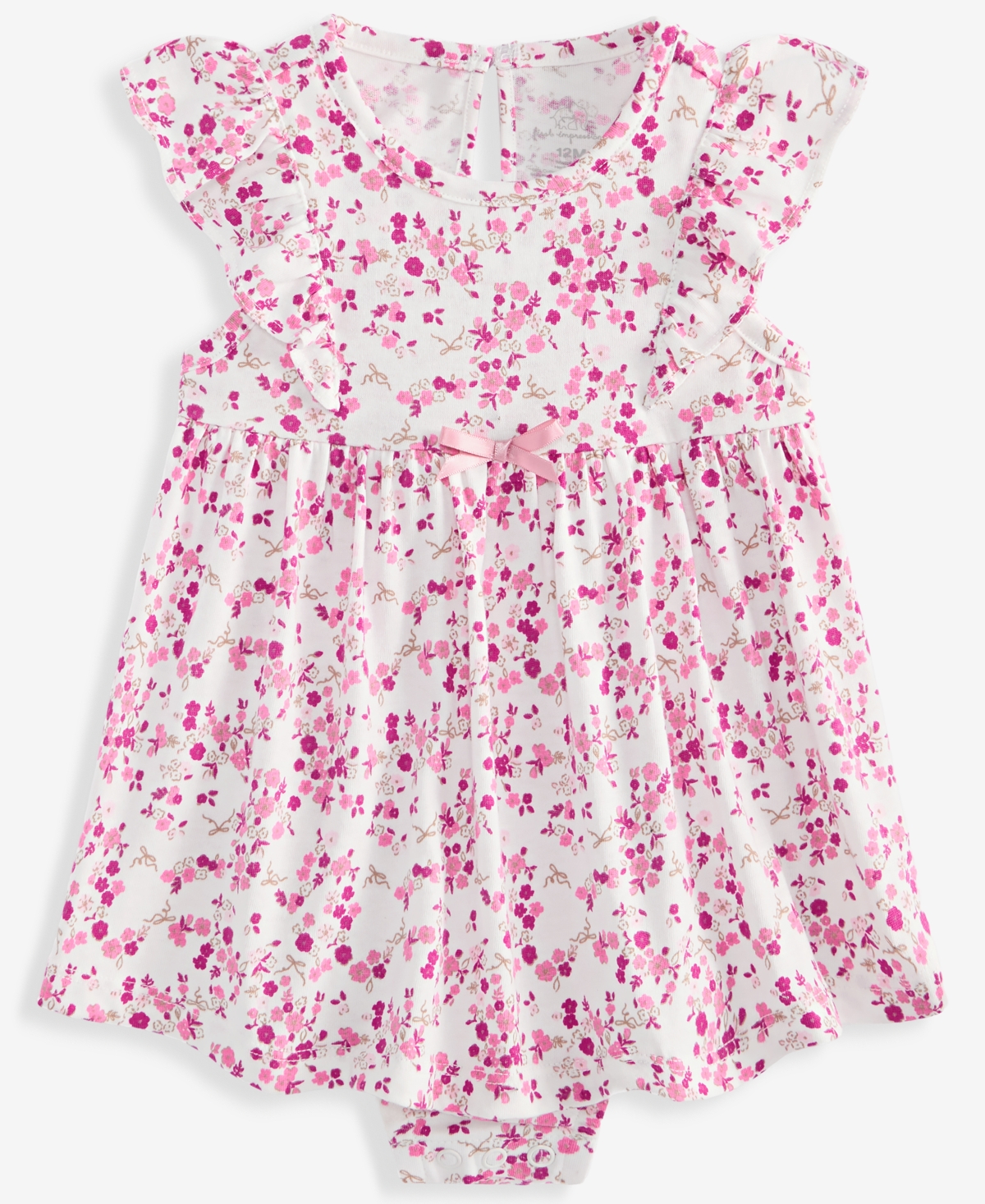Click here for First Impressions Baby Girls 0M-24M Floral-Print S... prices