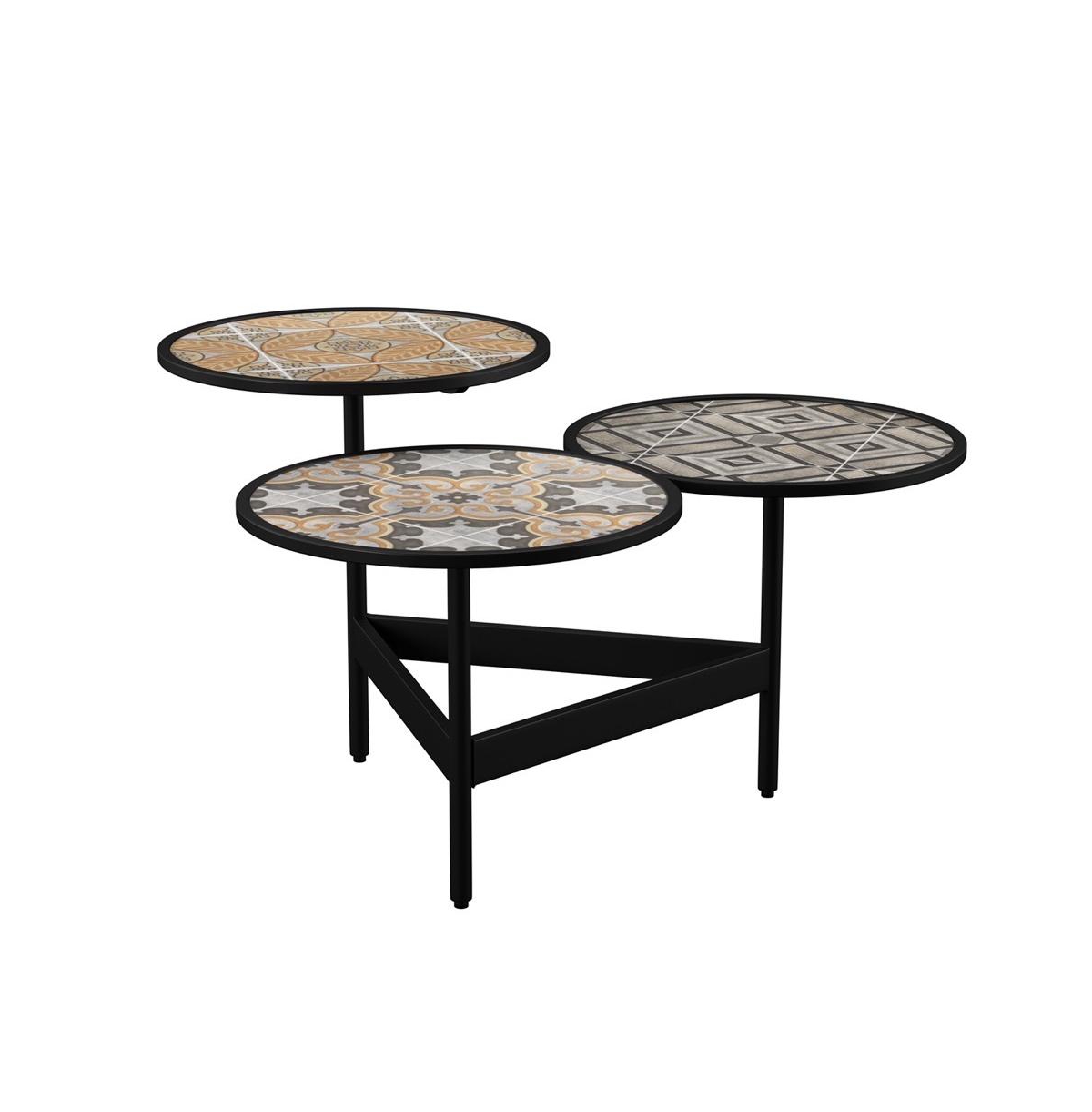 Click here for Augusta Home Lorengo Outdoor 3-Tier Cocktail Table... prices