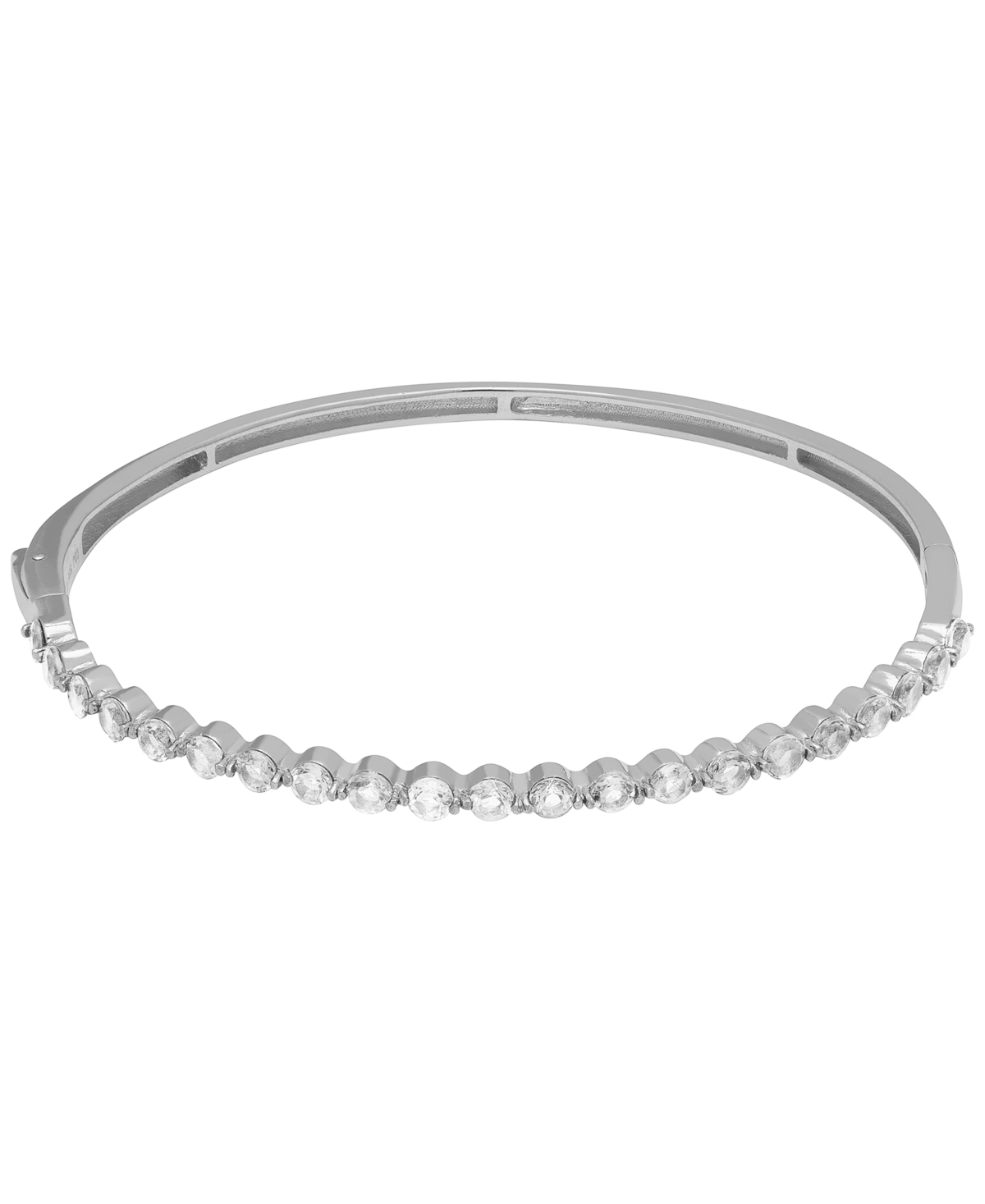 Click here for Macys Lab Grown White Sapphire (3.15 ct. t.w.) Ban... prices