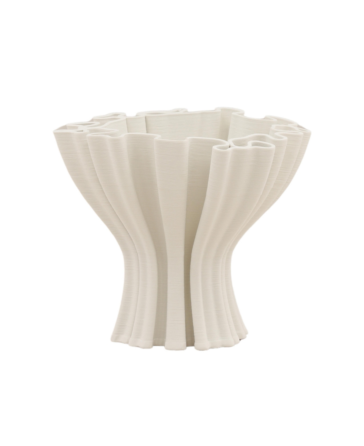 Click here for Dovetail Furniture  Nerissa Fluted 3D Printed Porc... prices