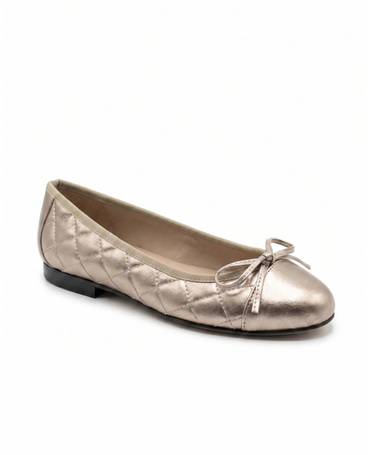 Click here for Menina Step Womens Margot Ballet Flat - Gold prices