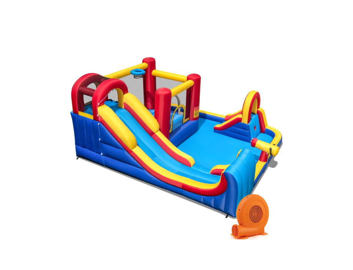 Click here for Slickblue Inflatable Water Slide Bounce House 7-in... prices