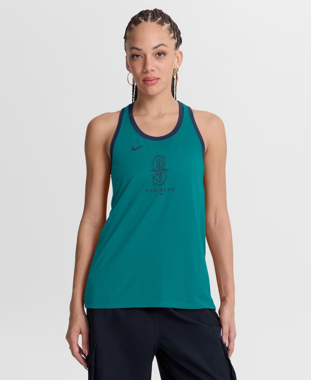 Click here for Nike Womens Teal Seattle Mariners Tri-Blend Dri-fi... prices