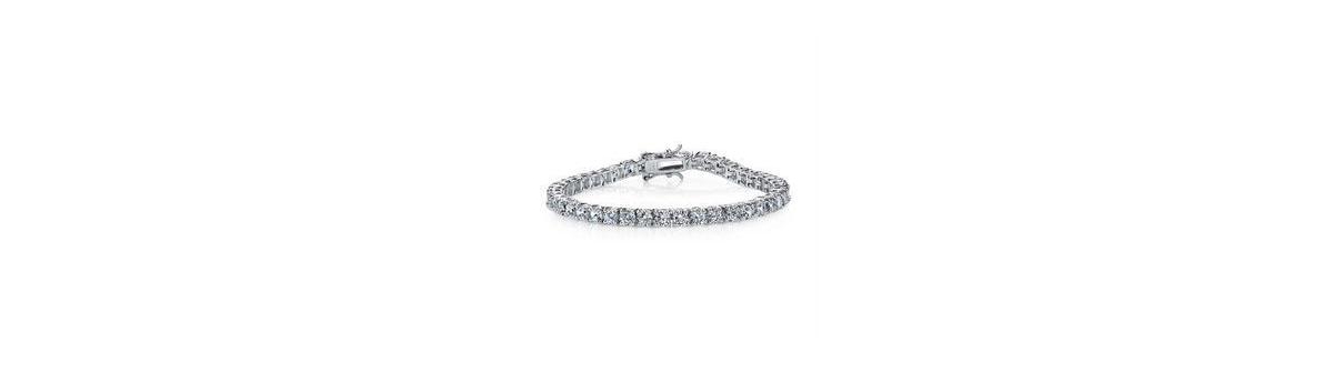 Click here for Genevive Classic Gold Plated 3MM Cz Slim Tennis Br... prices
