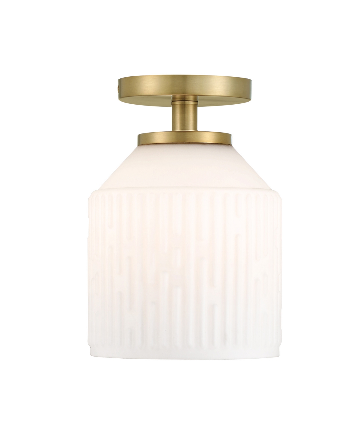 Click here for Designers Fountain Ele 7.25 Metal 1-Light Semi-Flu... prices