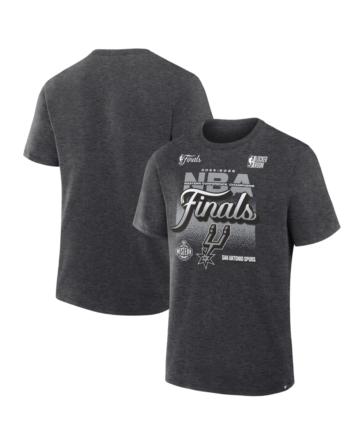 Click here for Fanatics Mens Charcoal San Antonio Spurs 2026 West... prices