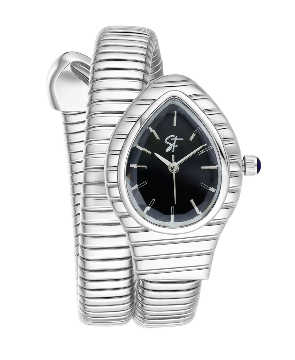 Click here for St. Moran Womens Tarnish-Resistant White Rhodium W... prices