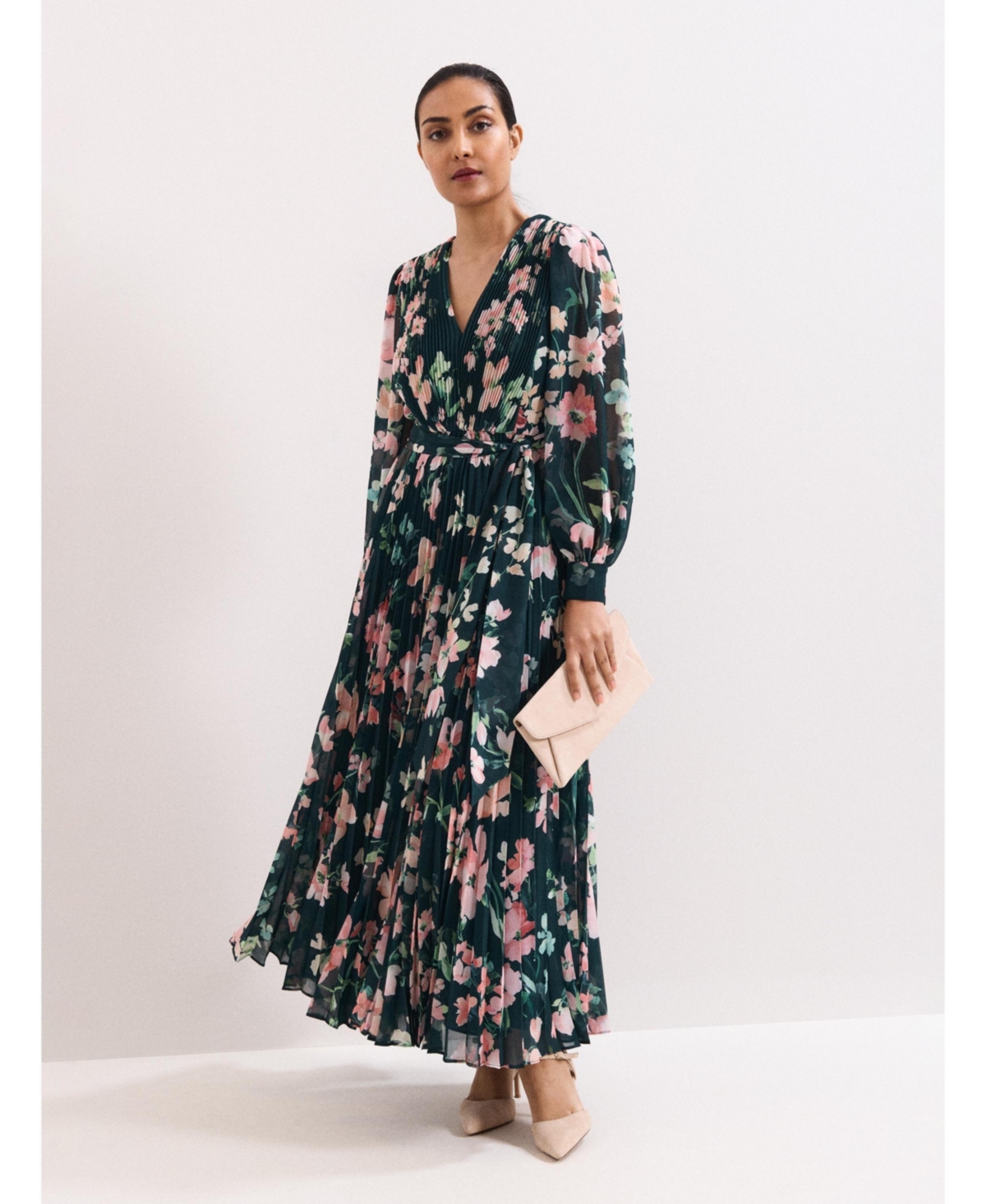 Phase Eight Womens Rosa Dress - Teal
