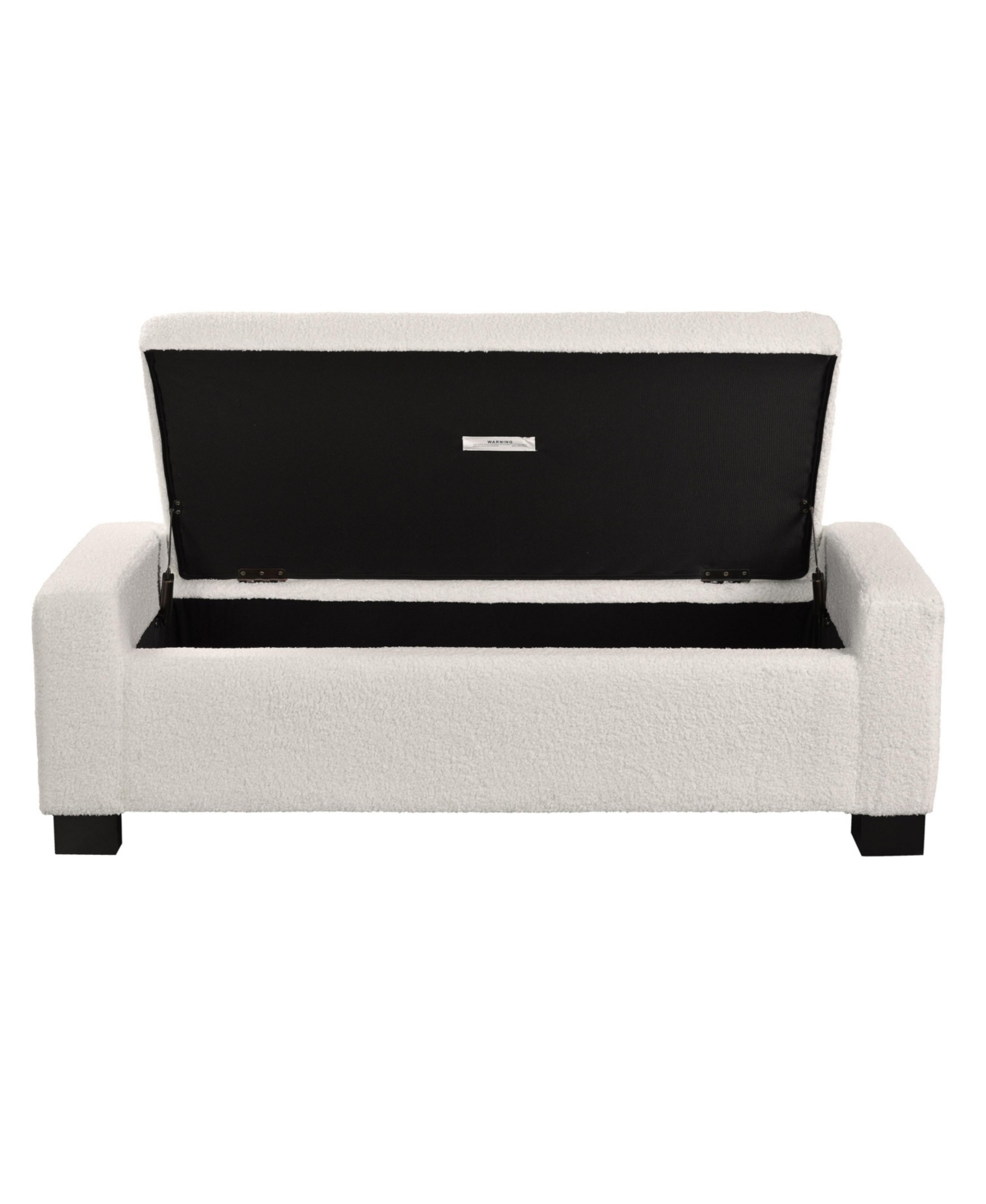 Click here for Flynama 50 Fabric Storage Ottoman with Birch Wood... prices