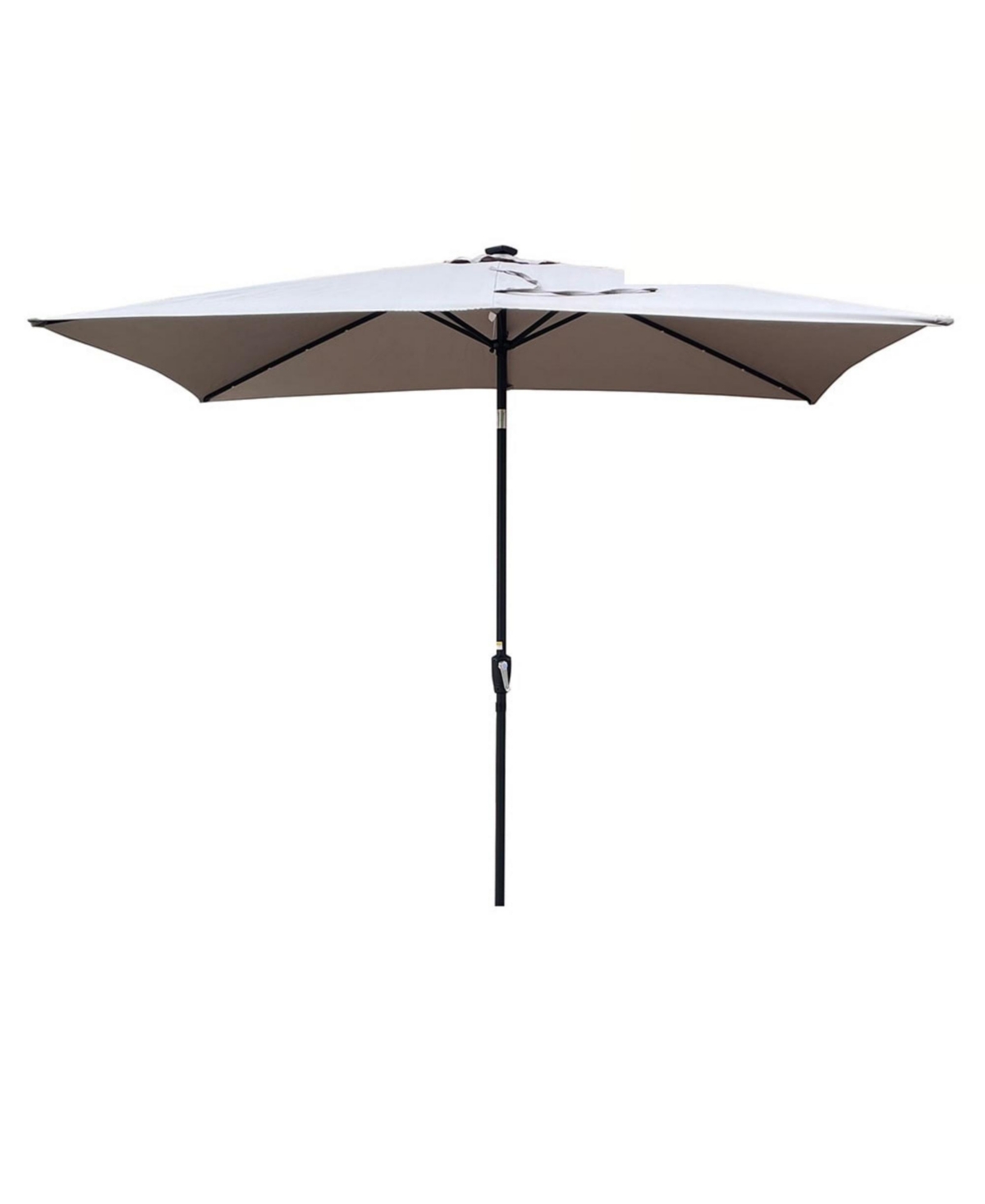 Click here for Yiortwo 10 x 6.5 Ft Solar Led Patio Umbrella with... prices