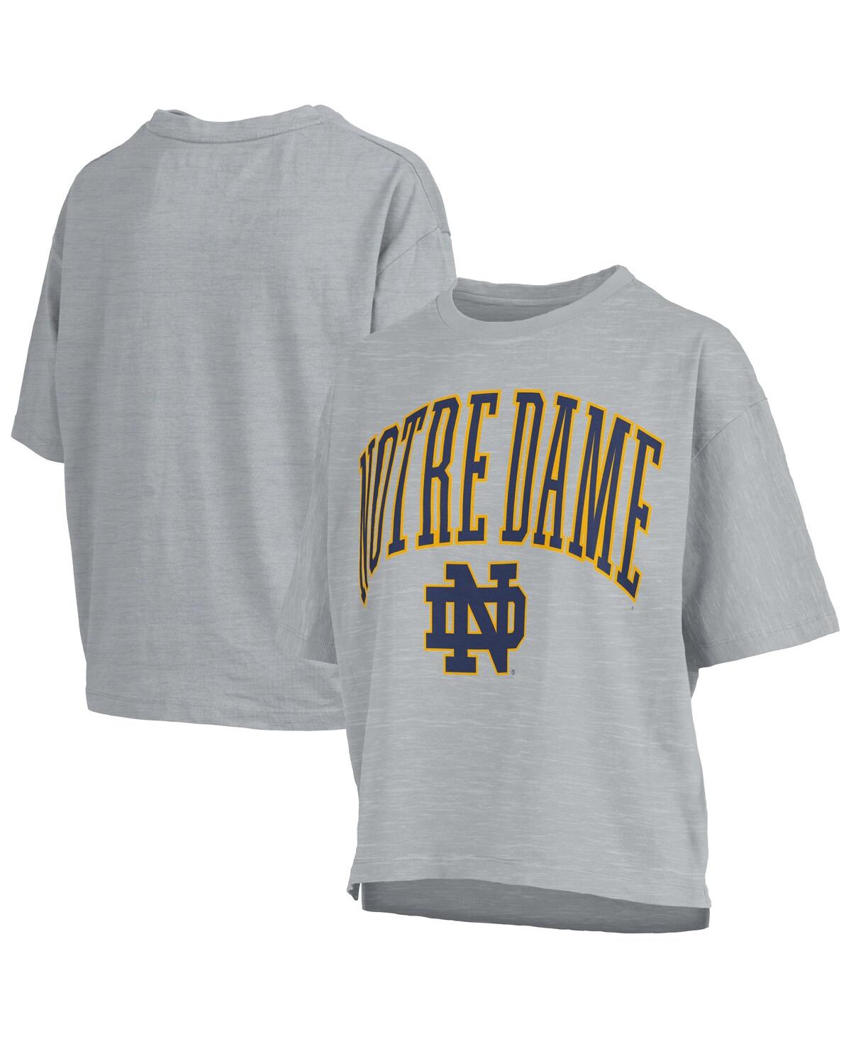 Click here for Pressbox Womens Gray Notre Dame Fighting Irish Nel... prices