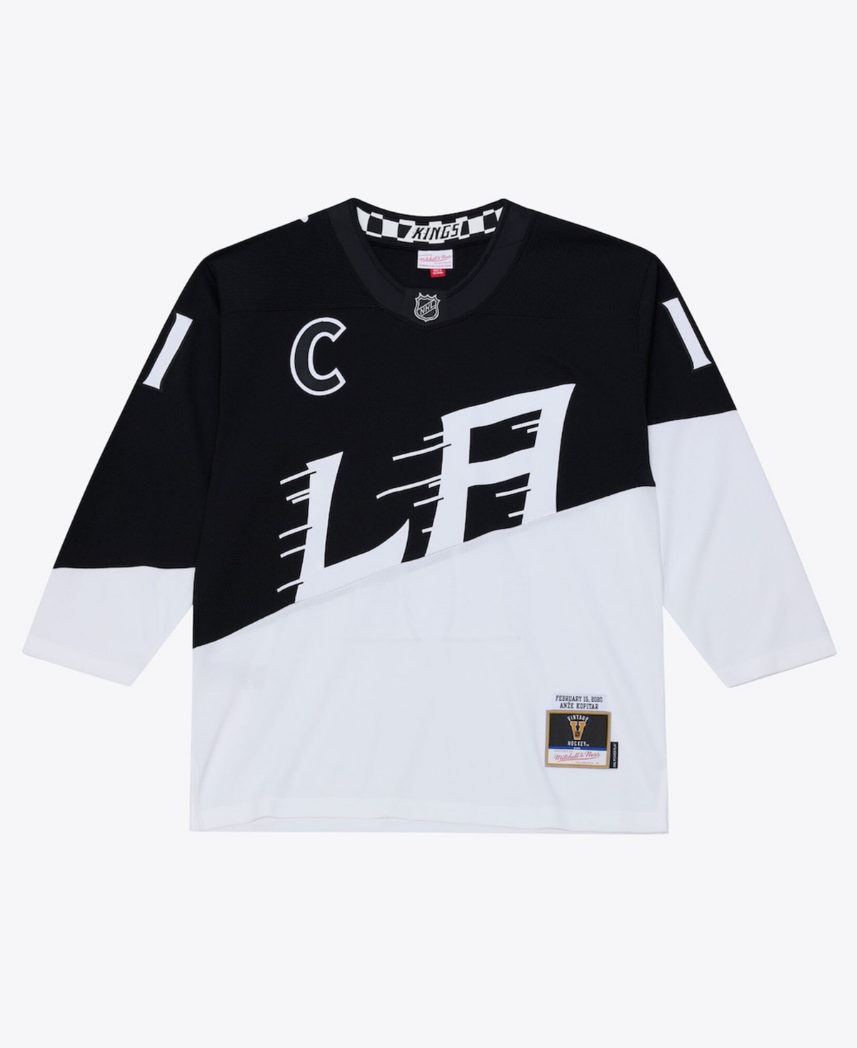 Click here for Mitchell & Ness Mens Anze Kopitar Black Los Angele... prices