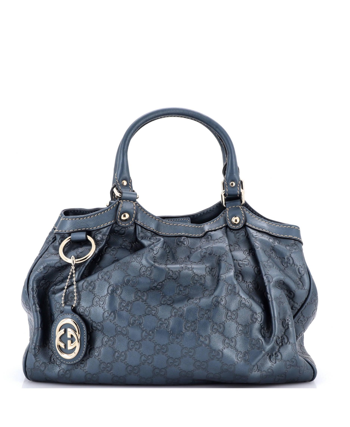 Click here for Pre-Owned Gucci Medium Sukey Tote Guccissima Leath... prices