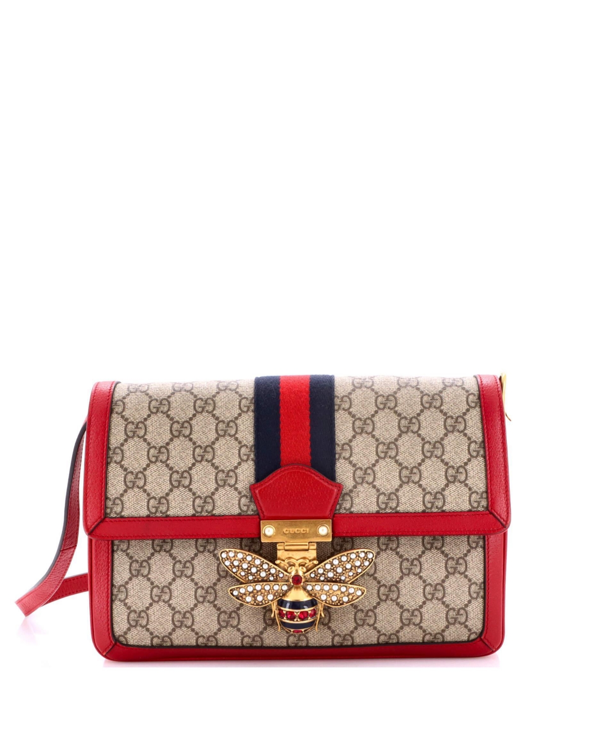 Click here for Pre-Owned Gucci Medium Queen Margaret Shoulder Bag... prices