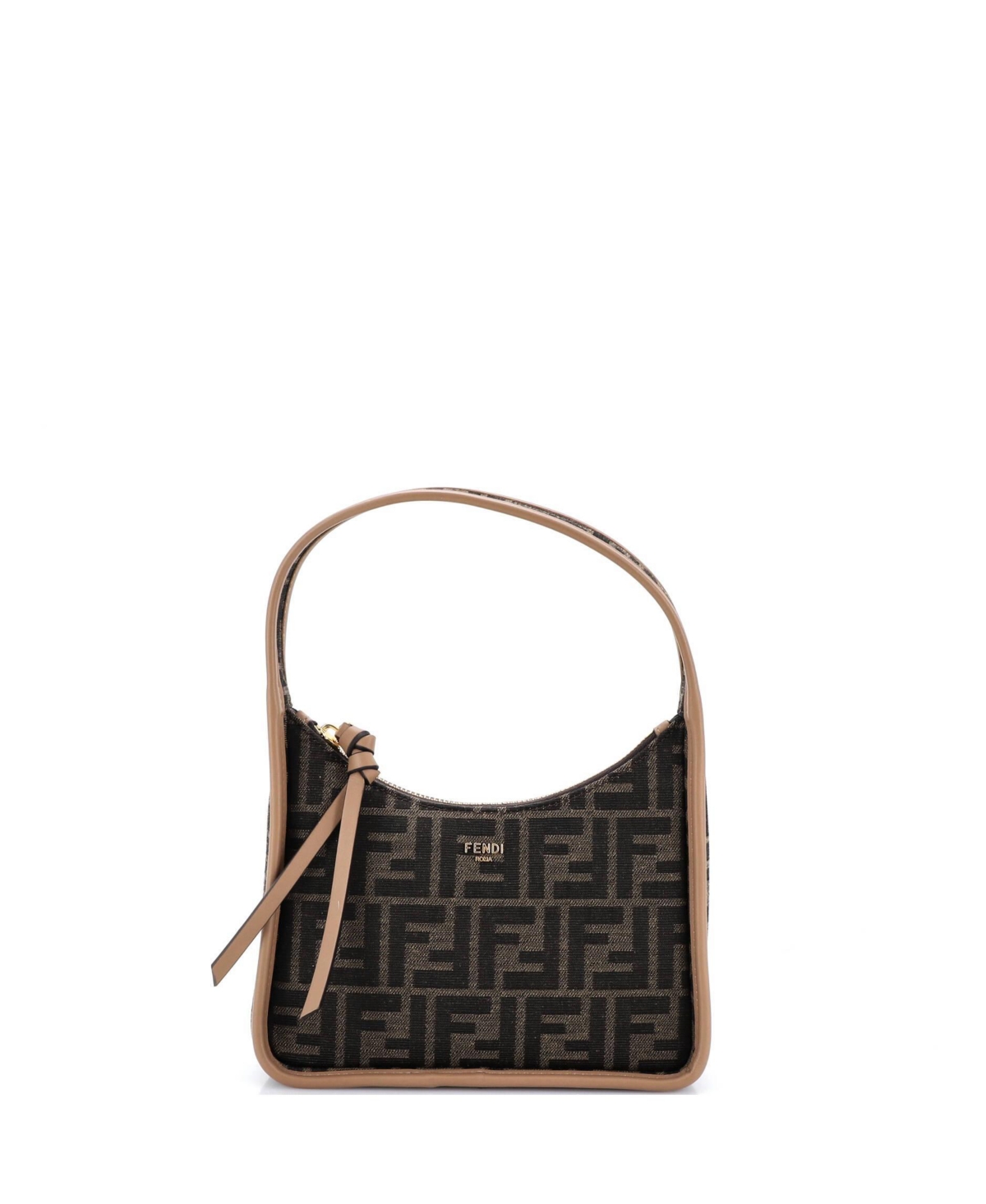 Click here for Pre-Owned Fendi Mini Fendessence Hobo Zucca Canvas... prices