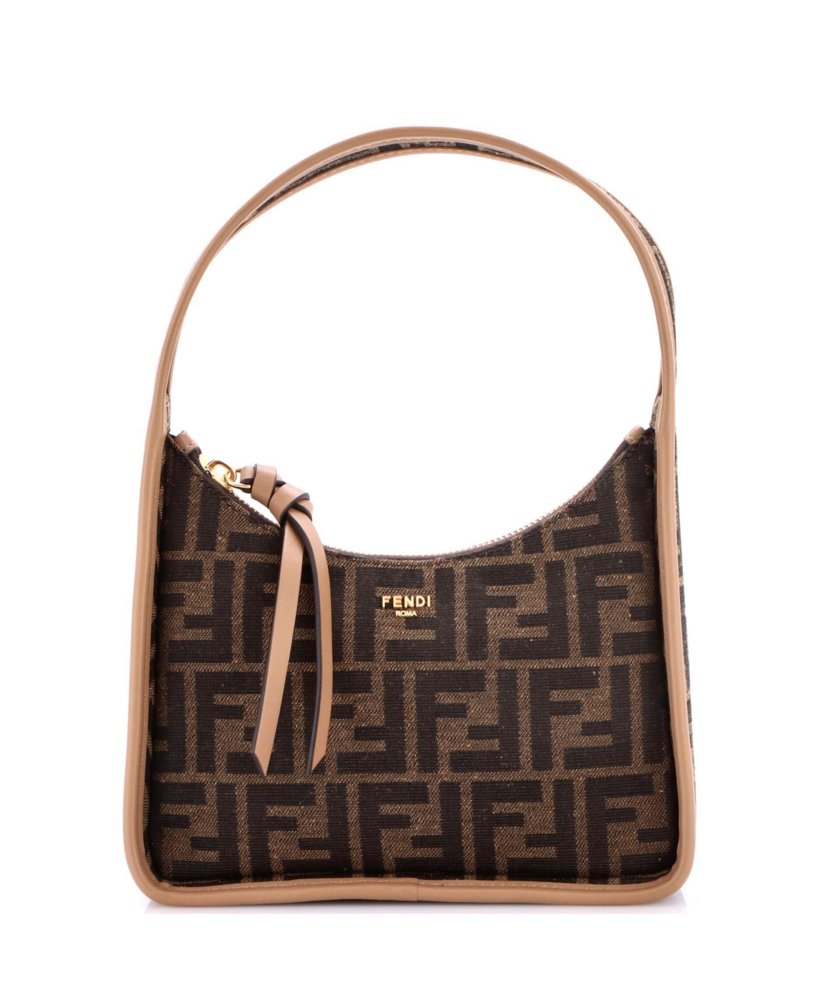 Click here for Pre-Owned Fendi Mini Fendessence Hobo Zucca Canvas... prices