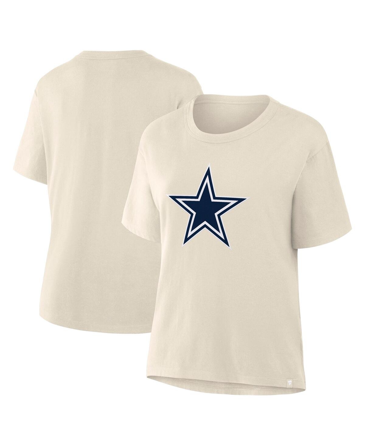 Click here for Fanatics Womens Cream Dallas Cowboys Dove Legacy T... prices