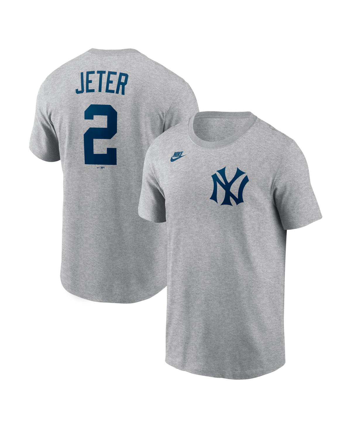 Click here for Nike Mens Derek Jeter Heather Gray New York Yankee... prices