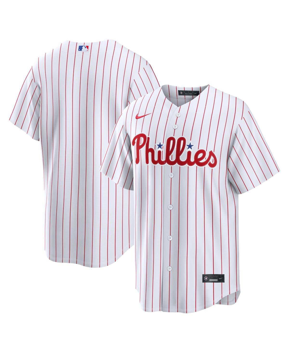 Click here for Nike Mens White Philadelphia Phillies Home Replica... prices