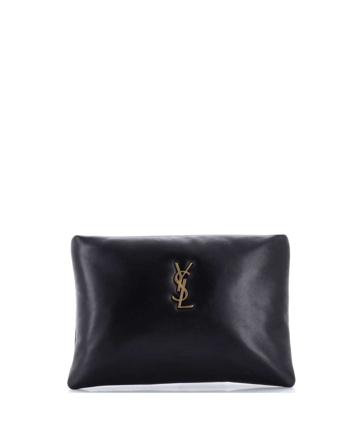 Click here for Pre-Owned Saint Laurent Small Calypso Zip Pouch Le... prices