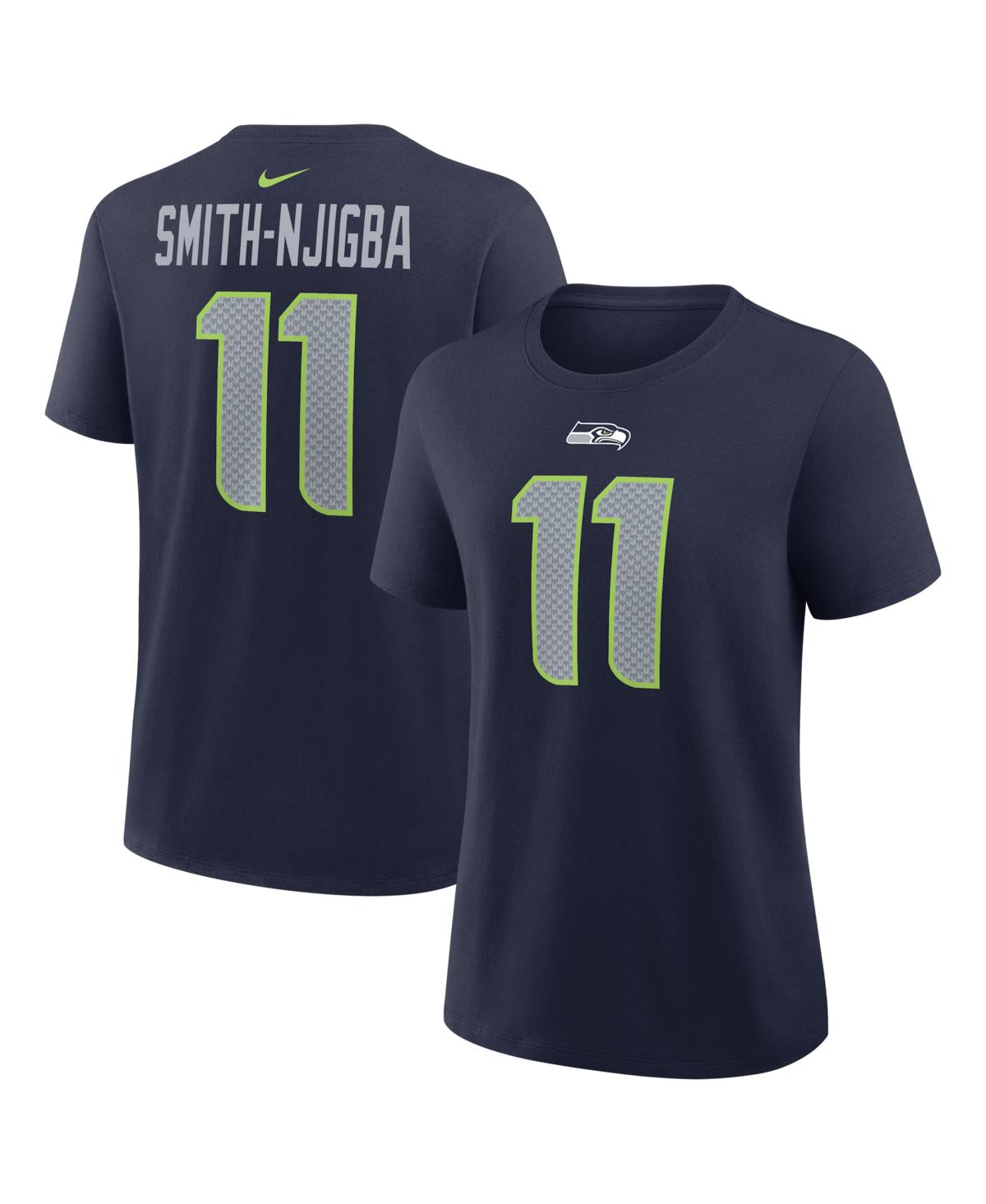 Click here for Nike Womens Jaxon Smith-Njigba Navy Seattle Seahaw... prices