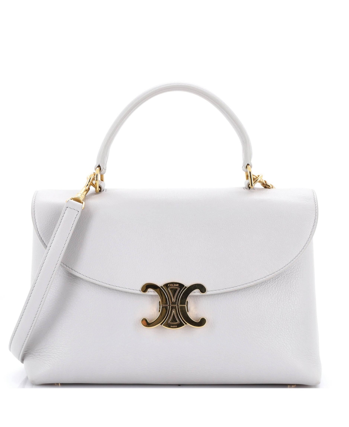 Click here for Pre-Owned Celine Medium Nino Top Handle Bag Leathe... prices