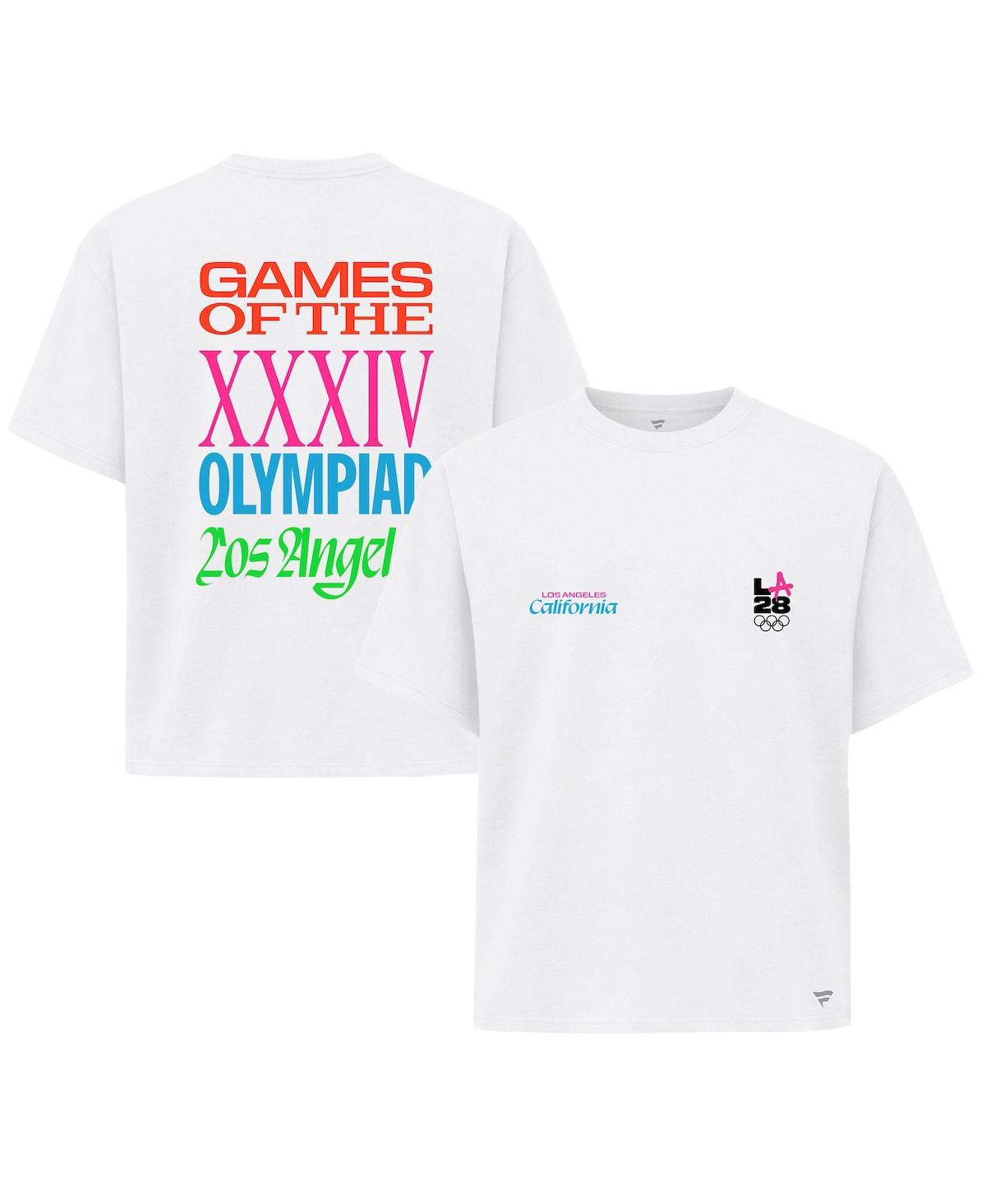 Click here for Fanatics Womens White LA28 Superbloom Collection T... prices