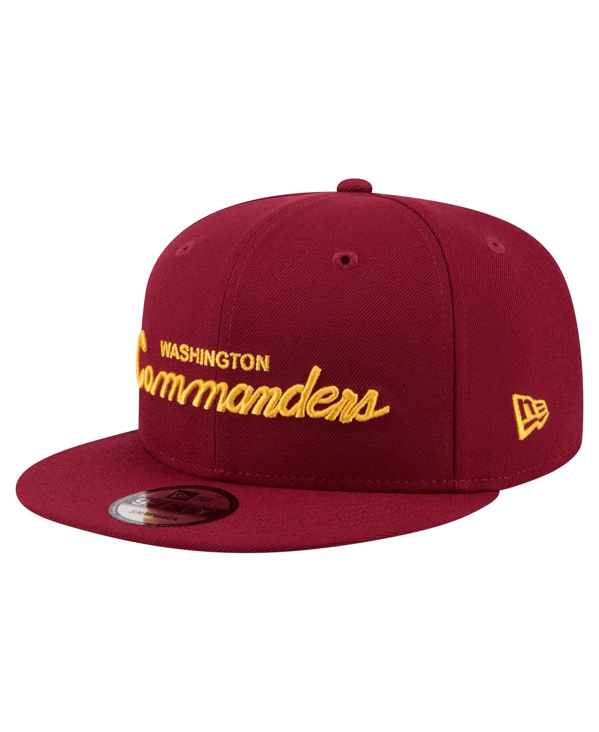 Click here for New Era Mens Burgundy Washington Commanders Core T... prices