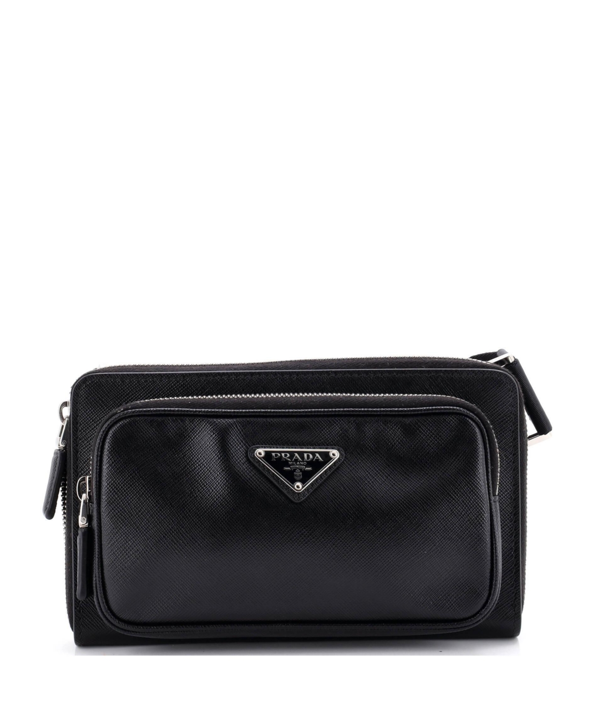 Click here for Pre-Owned Prada Zip Around Front Pocket Belt Bag S... prices