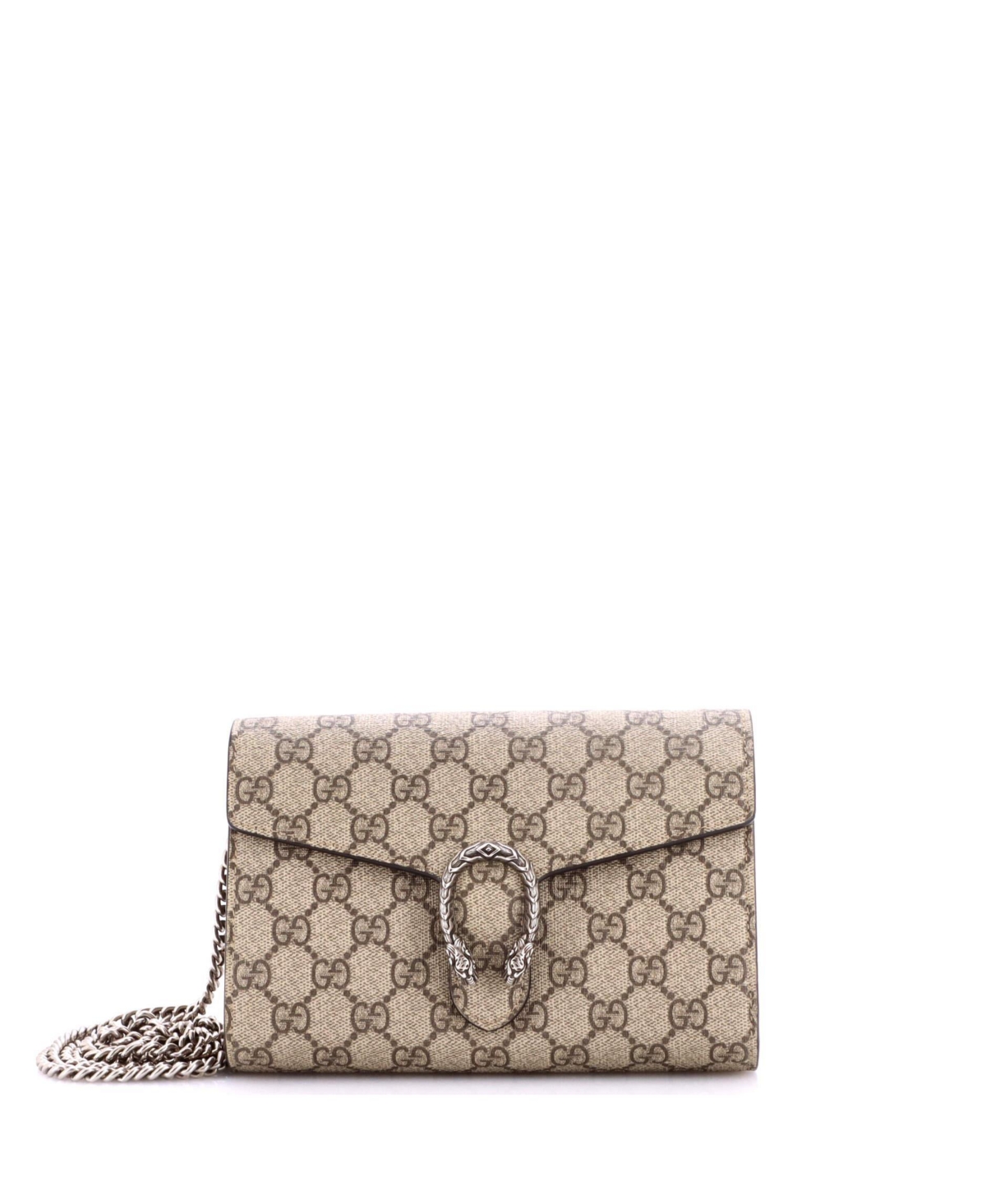 Click here for Pre-Owned Gucci Small Dionysus Chain Wallet Gg Coa... prices